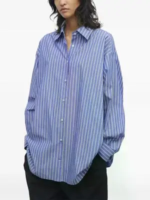 THE ROW Luka Striped Shirt
