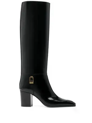 Saint Laurent Block Heel Boots For Women