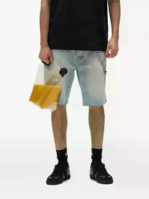 PURPLE BRAND P059 Cast Iron Shorts - Blue