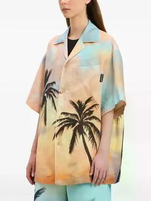 Palm Angels Sunrise Bowling Shirt