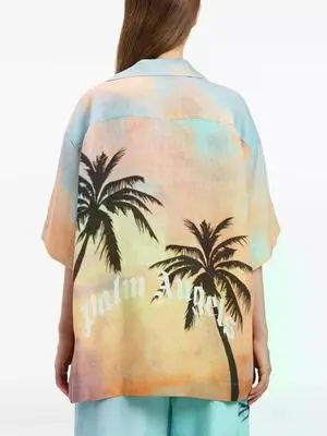 Palm Angels Sunrise Bowling Shirt