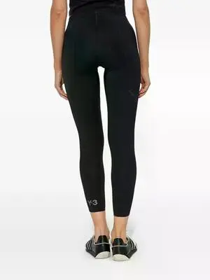 Y3 Logo-embellished Performance Leggings