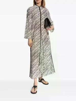 Tory Burch Patterned Midi Dress