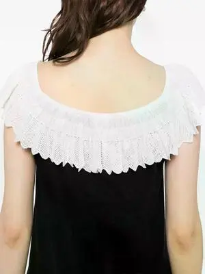 AGNÈS B. Chantilly-lace Top