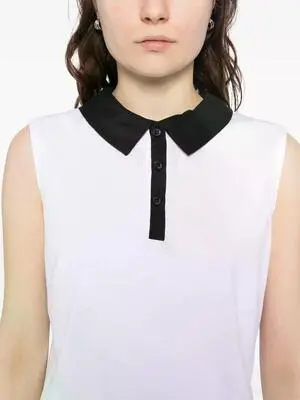 AGNÈS B. Cotton Polo Top