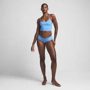 SKIMS Signature Swim Hipster Bikini Bottom Tide