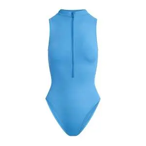 SKIMS Signature Swim Zip Front One Piece