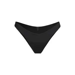 SKIMS Signature Swim Dipped Bikini Bottom - Onyx