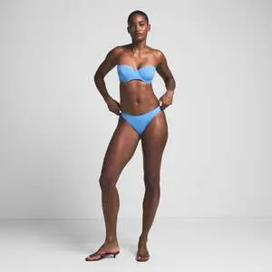 SKIMS Signature Swim Dipped Bikini Bottom - Tide
