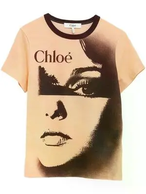 CHLOÉ Chloé Graphic-Print T-Shirt