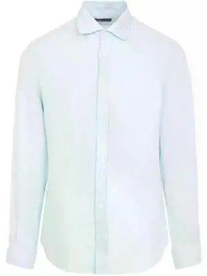 Ralph Lauren Purple Label Chambray Shirt - Blue