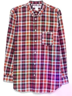 COMME DES GARÇONS Plaid-check Shirt