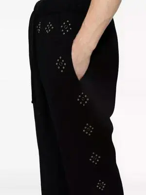 Cout De La Liberte Bead-embellished Western-style Track Pants
