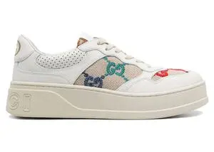 Gucci Gg Embroidered Sneakers - White/multione-colorcolor