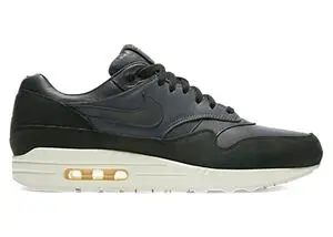 Nike Air Max 1 Pinnacle Leather Sneakers - Black/anthracite/dark Grey