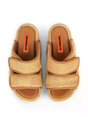 SIMONMILLER Raffia Cro Slides