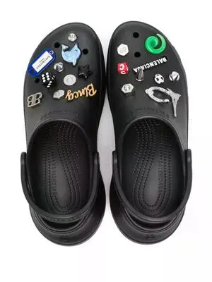 Balenciaga X Crocs Jibbitz Slippers
