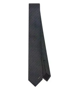 Gucci Gucci Silk Neck Tie Blue