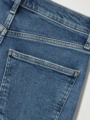 AGOLDE Harper Cropped Mid-rise Straight-leg Jeans