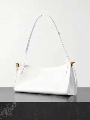 Alaïa Click E/w Medium Leather Shoulder Bag - White