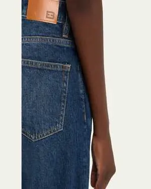 EB DENIM Alida Bowed Leg Jeans - Tribeca