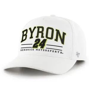 '47 47 William Byron Roscoe Hitch Baseball Cap - White