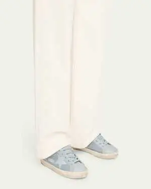 GOLDEN GOOSE Sabot Embroidered Slide Sneakers