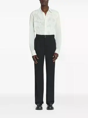 LANVIN Floral-patch Shirt