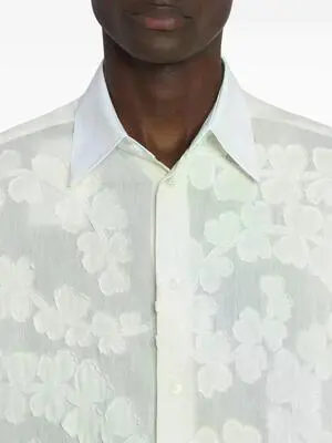 LANVIN Floral-patch Shirt