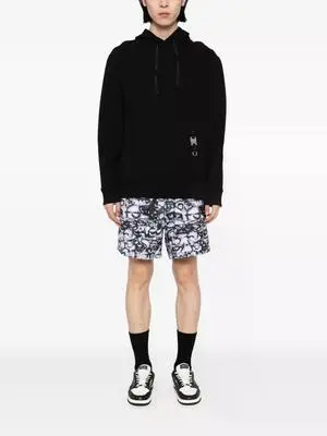HACULLA. Graphic-print Towelling Shorts