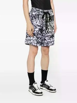 HACULLA. Graphic-print Towelling Shorts