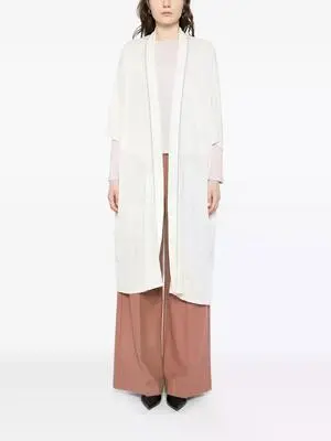 N.peal Linen Blend Kaftan Dress