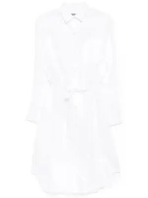 N.peal Catania Shirt Dress - White