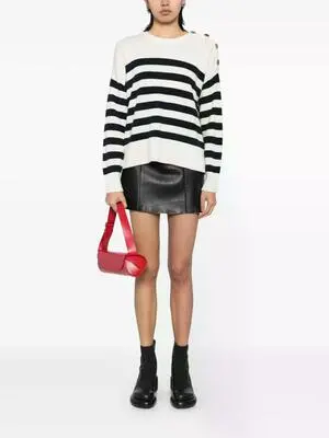 N.peal Striped Sweater