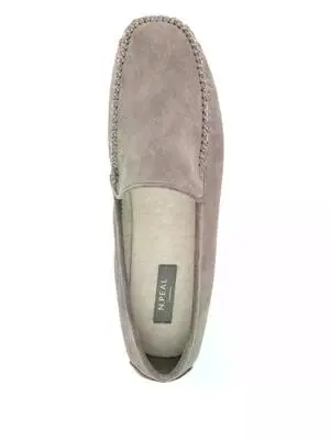 N.peal Moccasin Boat Shoes - Neutrals