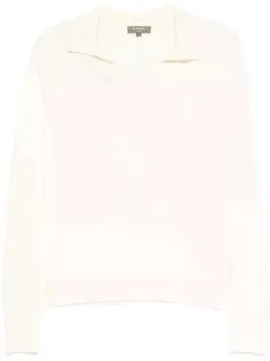N.peal V-neck Polo - Neutrals
