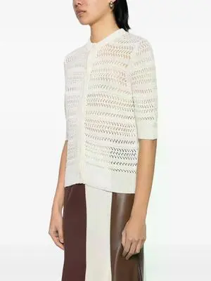N.peal Open Stitch Cardigan