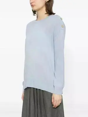 N.peal Button Shoulder Jumper