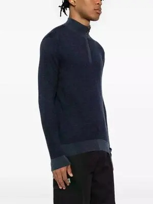 N.peal Regent Birdeye Cardigan - Blue
