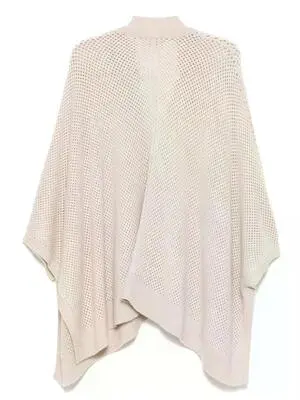 N.peal Mesh Stitch Cape