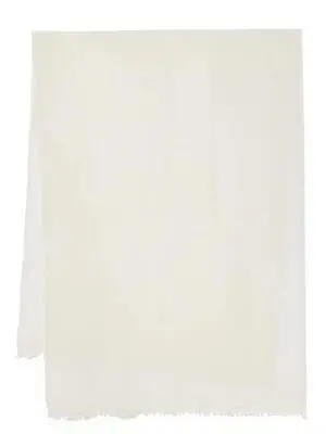 N.peal Soft Knitted Scarf - White