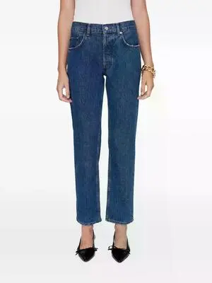 ANINE BING Kate Straight Leg Jeans