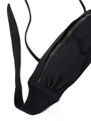 Brunello Cucinelli Monili Chain-embellished Bikini Top - Black