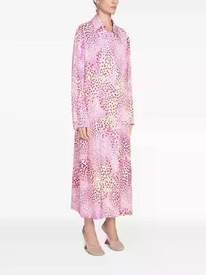 Dries Van Noten Patterned Jacquard Coat