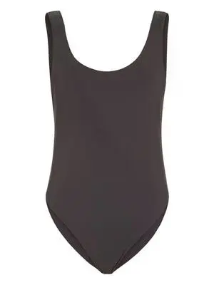 Brunello Cucinelli Monili-chain Embellished Swimsuit - Brown
