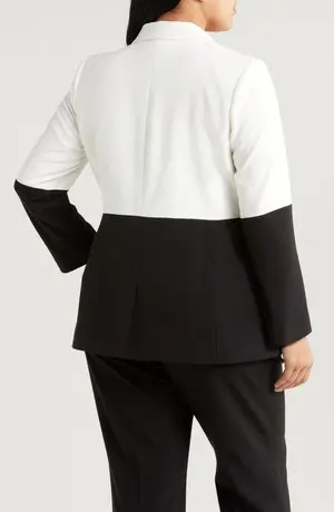 TAHARI ASL Colorblock Blazer