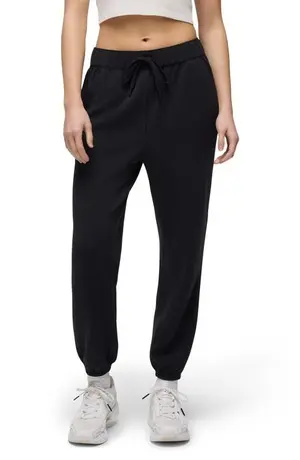Prana Shea High-waist Drawstring Joggers - Black