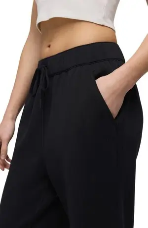 Prana Shea High-waist Drawstring Joggers - Black