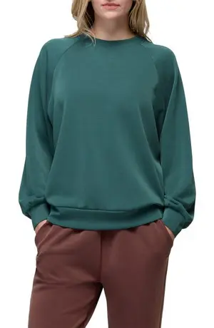 Prana Shea Crewneck Sweatshirt - Coast