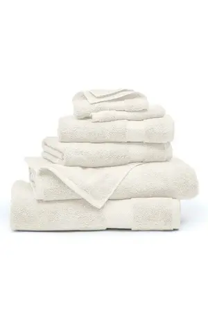 BOLL & BRANCH Plush Bath Towel Set - Cream